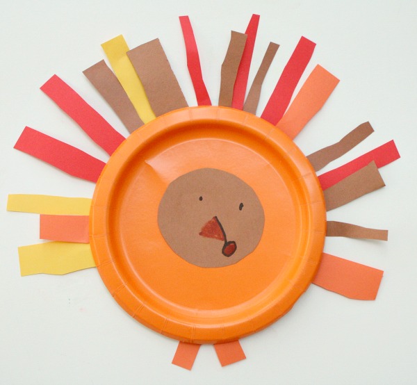 Easy Paper Plate Turkey Craft Fantastic Fun Learning