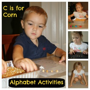 C is for Corn: Alphabet and Phonemic Awareness Activities
