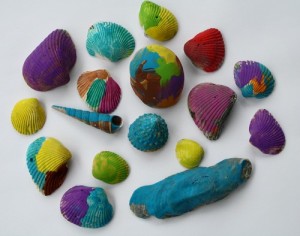 Seashell Painting Art for Kids