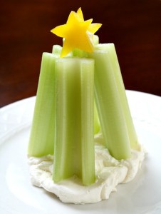 Healthy Christmas Tree Snack