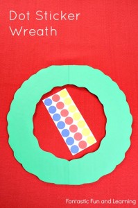 Easy Dot Sticker Christmas Crafts - Fantastic Fun & Learning