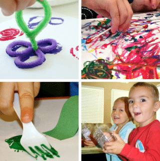 Art for Kids~Creative Ways to Paint - Fantastic Fun & Learning