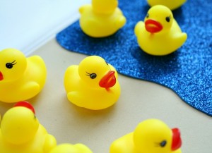Rubber Duck Math Game to go with Ten Little Rubber Ducks