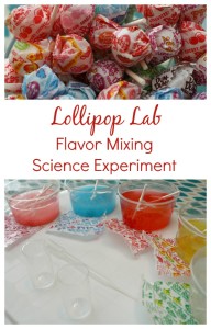 Lollipop Lab Color Mixing Science Experiment for Kids