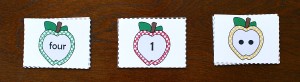 Free Printable Apple Number Cards and Activities - Fantastic Fun & Learning
