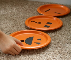 Pumpkin Counting and Number Line Activities - Fantastic Fun & Learning