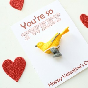 You're So Tweet Free Printable Candy-Free Valentine’s Day Cards