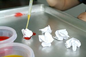 Crumpled Paper Fall Art for Kids - Fantastic Fun & Learning