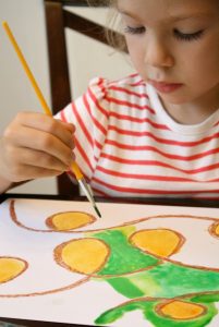 Pumpkin Patch Loop Fall Art - Fantastic Fun & Learning