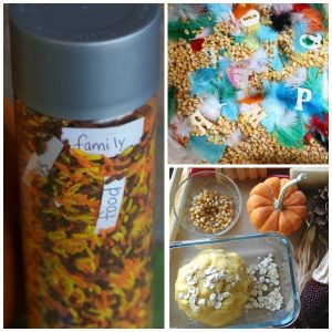 Thanksgiving Sensory Play - Fantastic Fun & Learning