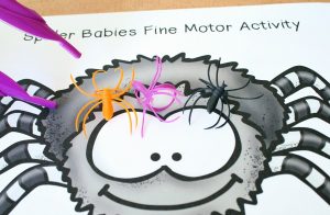 Spider Babies Fine Motor Play - Fantastic Fun & Learning