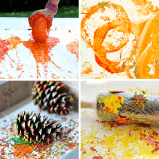 Fall Process Art for Kids - Fantastic Fun & Learning