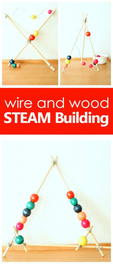 Wire and Wood STEAM Building - Fantastic Fun & Learning