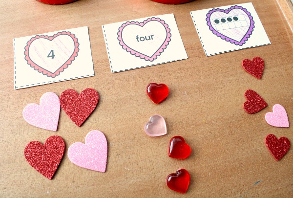 Free Printable Heart Number Cards - Fantastic Fun & Learning
