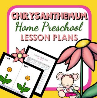 Chrysanthemum Preschool Name Art - Fantastic Fun & Learning