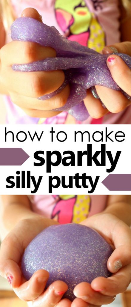 How to Make Glitter Silly Putty - Fantastic Fun & Learning