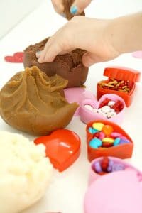 Valentine's Day Chocolates Play Dough Invitation - Fantastic Fun & Learning