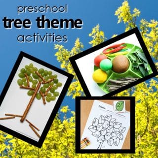 Tree Theme Preschool Activities - Fantastic Fun & Learning