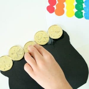 Rainbow Pot of Gold St. Patrick's Day Craft - Fantastic Fun & Learning