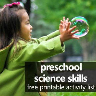 Preschool Science Skills and Goals - Fantastic Fun & Learning