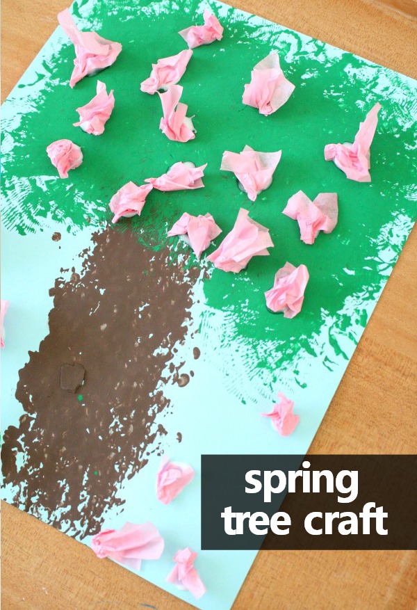 Flowery Tree Spring Craft For Kids Fantastic Fun Learning Flowery Tree Spring Craft For Kids Fantastic Fun Learning