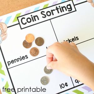 Free Coin Sorting and Matching Printables - Fantastic Fun & Learning