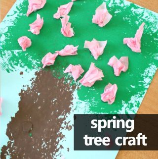 Flowery Tree Spring Craft for Kids - Fantastic Fun & Learning