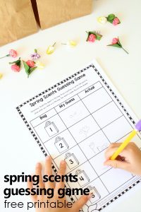 Spring Scents Science Activity - Fantastic Fun & Learning