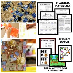 Fall Theme Preschool Activities - Fantastic Fun & Learning