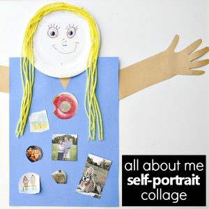 All About Me Self-Portrait Collage - Fantastic Fun & Learning