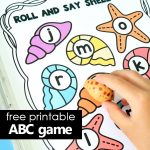Roll and Say Summer ABC Game - Fantastic Fun & Learning