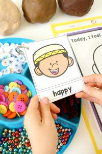 Teaching Feelings Today I Feel Play Dough Mats - Fantastic Fun & Learning