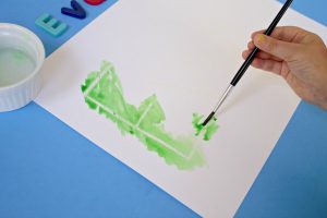 Hidden Name Art Preschool Name Activity - Fantastic Fun & Learning