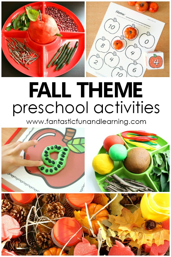 Fall Theme Preschool Activities Fantastic Fun Learning Fall Theme Preschool Activities Fantastic Fun Learning