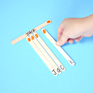 Pick-Up Sticks Name Games - Fantastic Fun & Learning