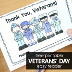 Thank You Veterans Military Easy Reader - Fantastic Fun & Learning