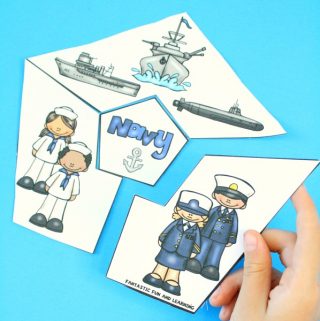 Free Printable Veterans Day Military Branches Puzzles