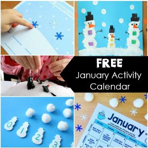 January Preschool Activities and Fun Things to Do With Kids