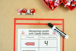 Measuring Length with Chocolate Kisses - Fantastic Fun & Learning