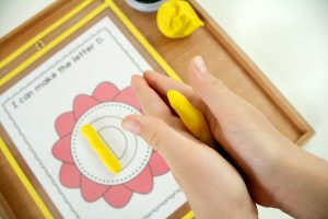 Flower ABC Mat Preschool Alphabet Printables - Fantastic Fun & Learning