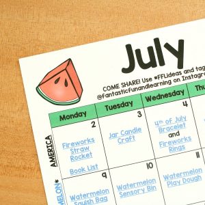 July Preschool Activities and Fun Things to Do With Kids