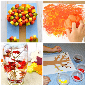 20 Fun Fall Tree Crafts For Kids - Fantastic Fun & Learning
