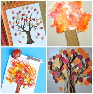 20 Fun Fall Tree Crafts For Kids - Fantastic Fun & Learning