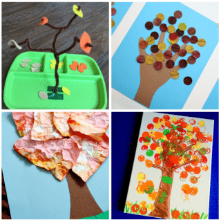 20 Fun Fall Tree Crafts For Kids - Fantastic Fun & Learning