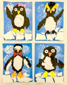 Torn Paper Penguin Craft - Fantastic Fun & Learning
