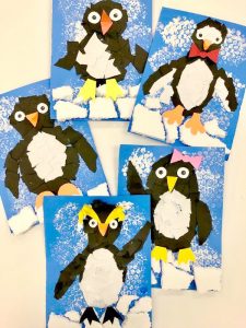 Torn Paper Penguin Craft - Fantastic Fun & Learning