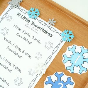 10 Little Snowflakes Circle Time Song - Fantastic Fun & Learning