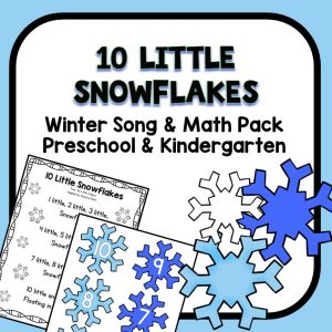 10 Little Snowflakes Circle Time Song - Fantastic Fun & Learning