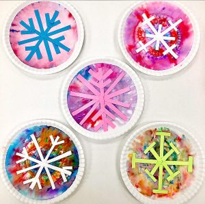 Coffee Filter Snowflake Art - Fantastic Fun & Learning