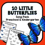 10 Little Butterflies Preschool Circle Time Song - Fantastic Fun & Learning